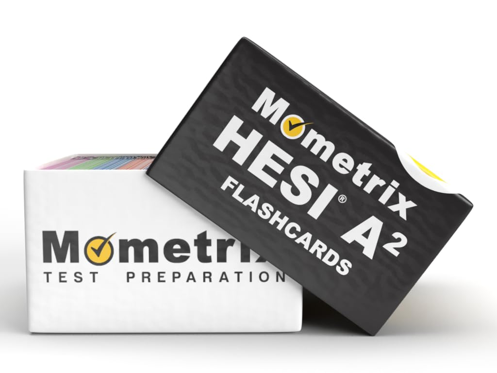 HESI A2 Study Cards: HESI Review Prep 2024-2025 with Practice Test Questions for the HESI Admission Assessment Exam [3rd Edition]