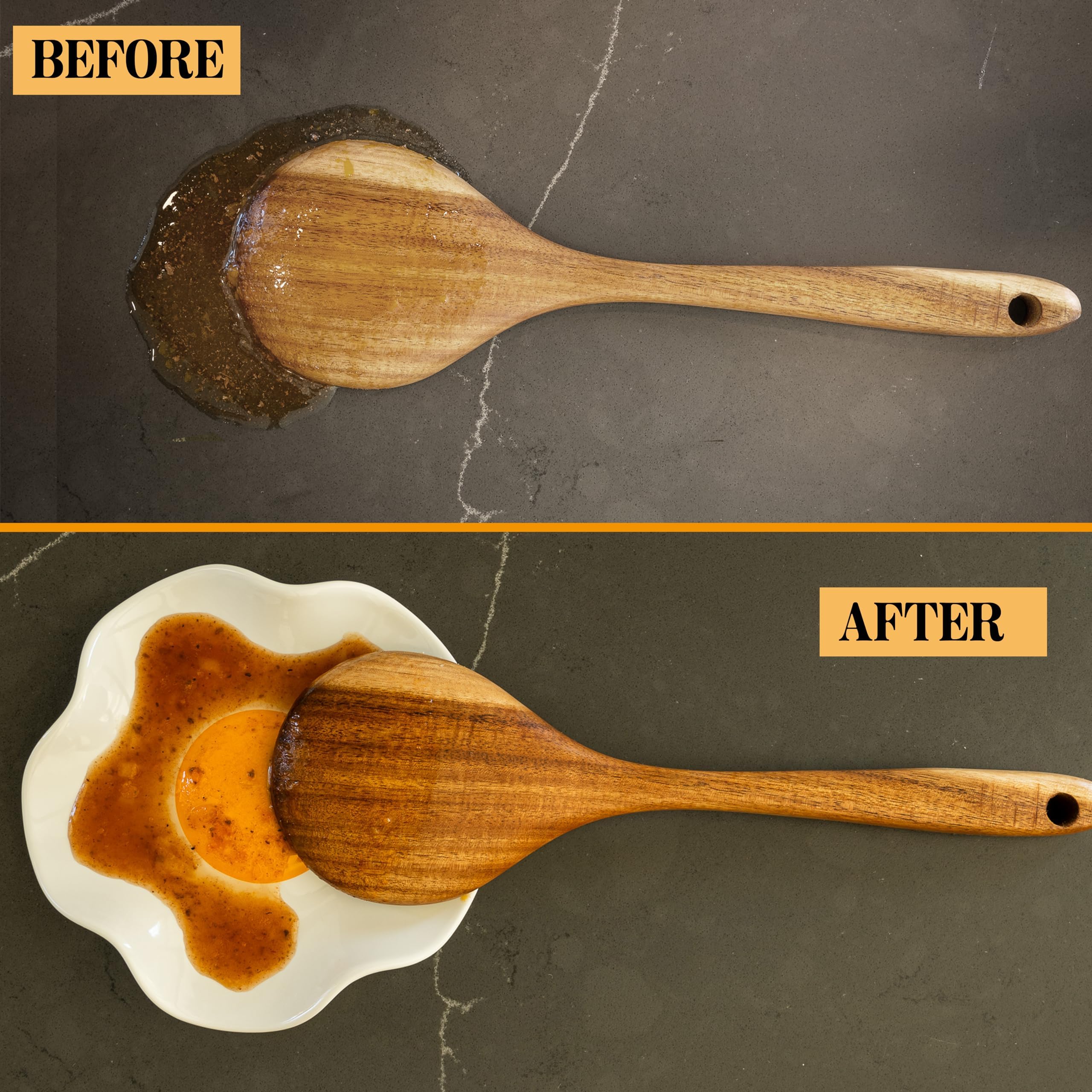 Fried Egg Ceramic Spoon Rest for stove top and kitchen counter | Large and Dishwasher-Safe Utensil holder | Home & kitchen decor | Kitchen Gifts for women | House warming gifts new home