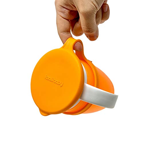 Koaii Baby Custom Replacement Silicon Lids Compatible For All Munchkin Miracle 360 Cups. More Color Combinations Available. Set Of Three In Blue, Green & Orange.