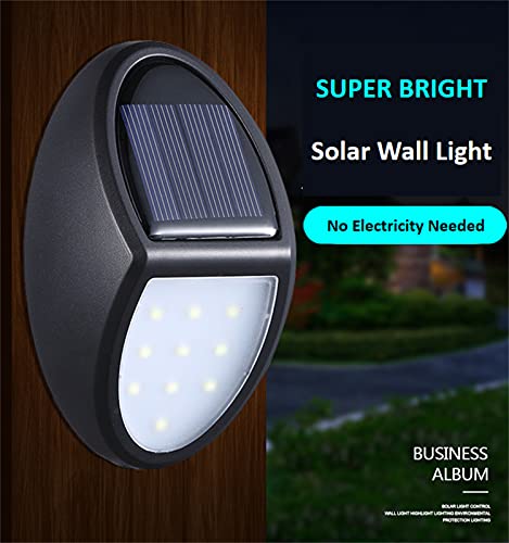 LED Human Body Induction Solar Personality Withsolar Motion Sen SOR Lights for Garden, Fence Ip65 Landscape Home Yard Decor Lighting Lawn Garden