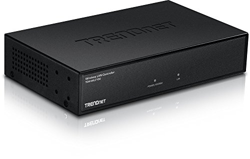 TRENDnet Wireless LAN Controller, Built-in 5-Port GB Switch, Compatible with: TEW-755AP/TEW-821DAP/TEW-825DAP, Access Point Management, TEW-WLC100, Black, Manage up to 128 AP's