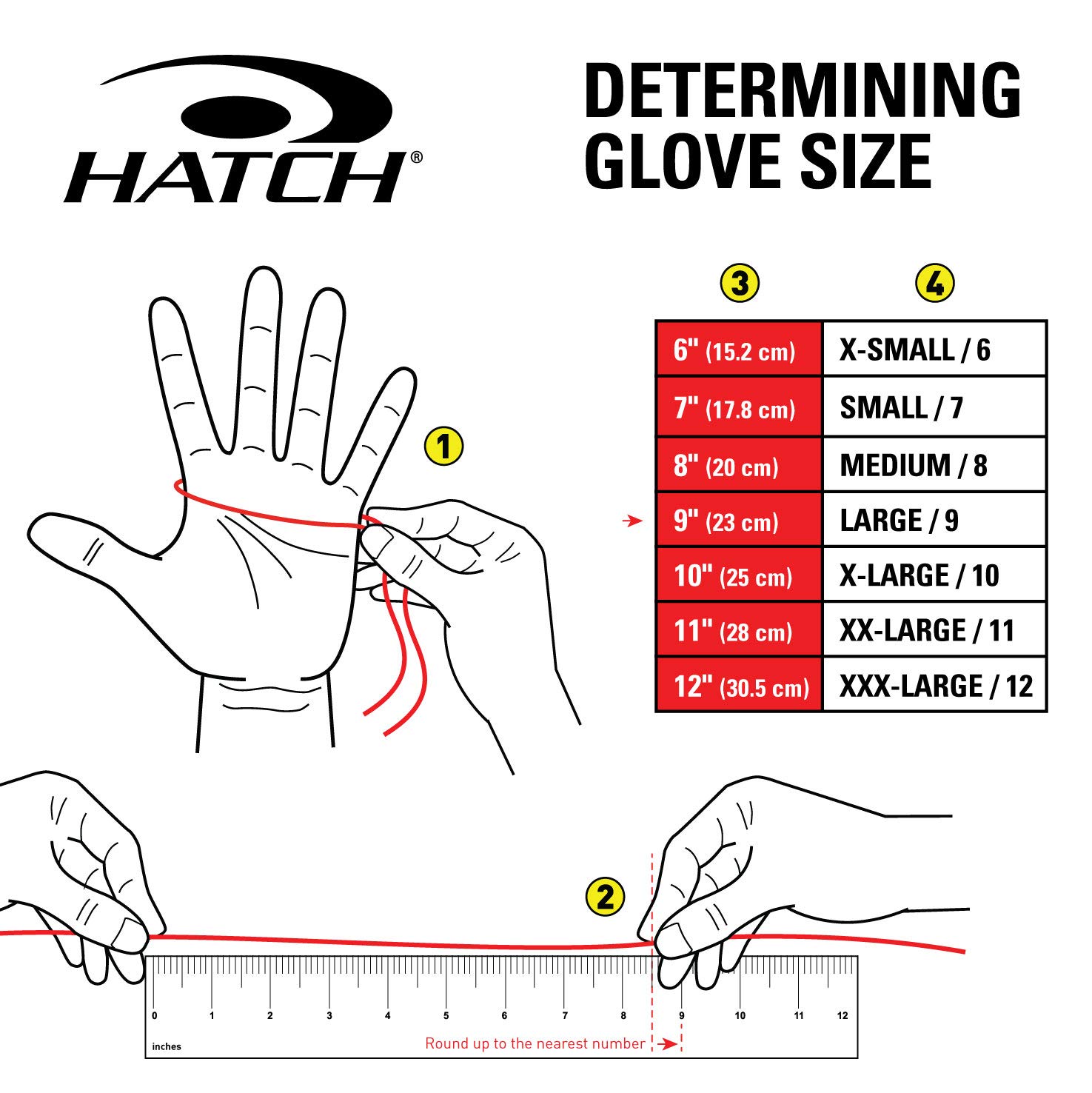 HATCH Cotton Parade Duty Glove with Snap Back, White, Large