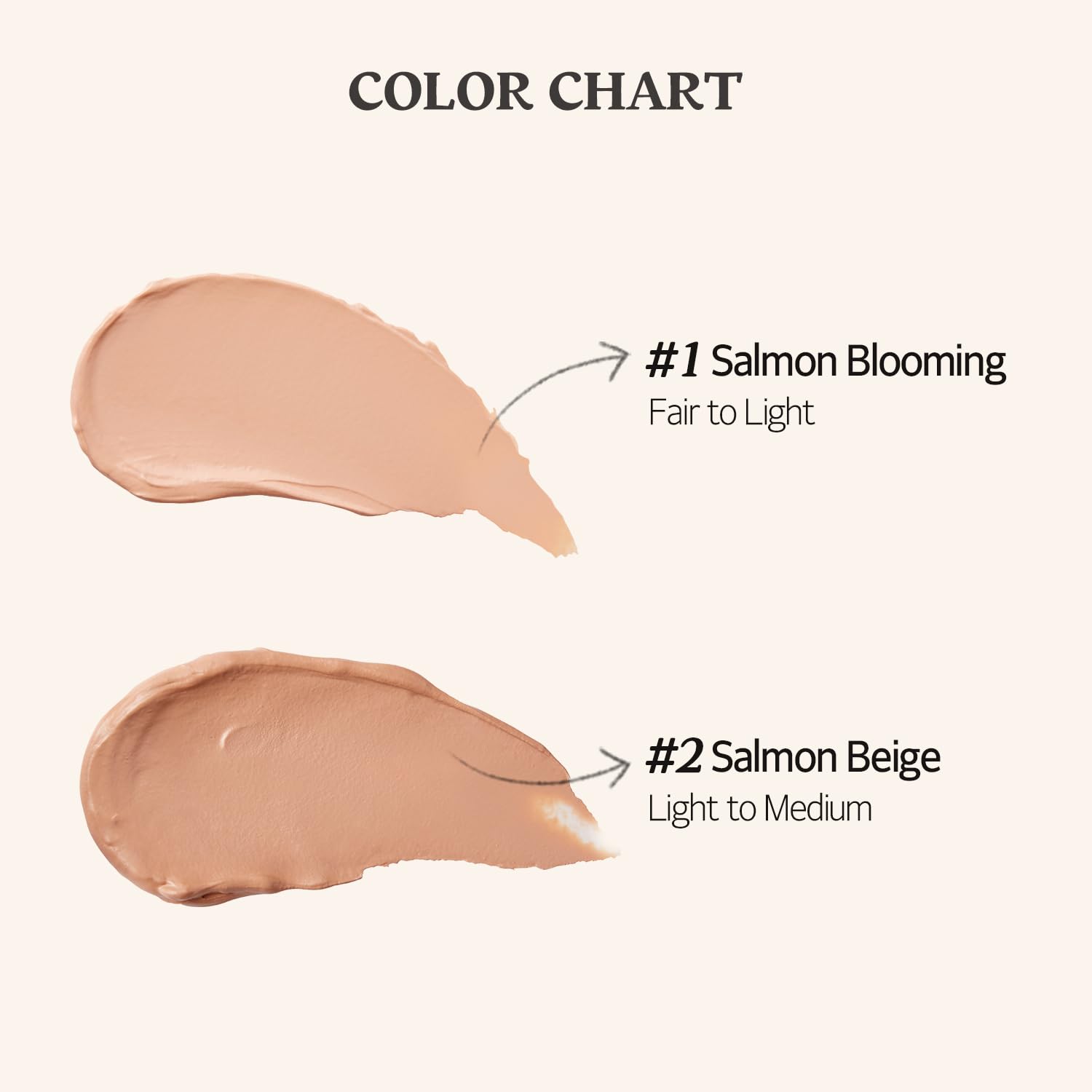 SKINFOOD Salmon Dark Circle Concealer Cream #2 - Concealer for Dark Circles - Under Eye Concealer for Dark Spots and Wrinkles - Full Coverage Under Eye Concealer - 0.35 Oz/10 g (Salmon Beige)