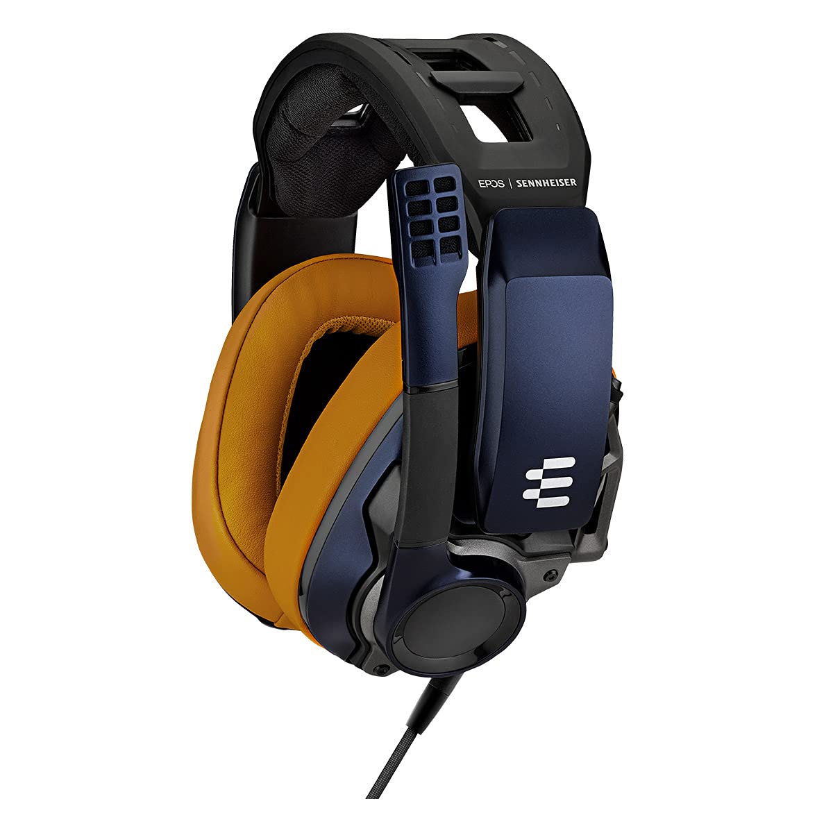 EPOS I Sennheiser GSP 602 โ Wired Closed Acoustic Gaming Headset, Noise-Cancelling Microphone, Adjustable Headband with Customizable Contact Pressure, Volume Control, for PC + Mac + Xbox + PS4, Pro