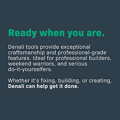 Amazon Brand - Denali Wide Mouth Tool Bag with Water Proof Molded Base, 16.5 x 10.2 x 8.7 inches L x W x H, Black