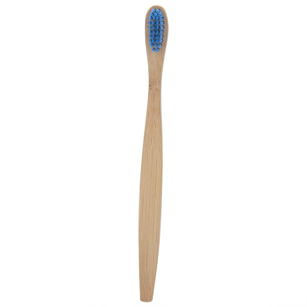 Toothbrush Soft Nylon 6 Colors Recyclable Toothbrushes for Person Oral Care(Blue)