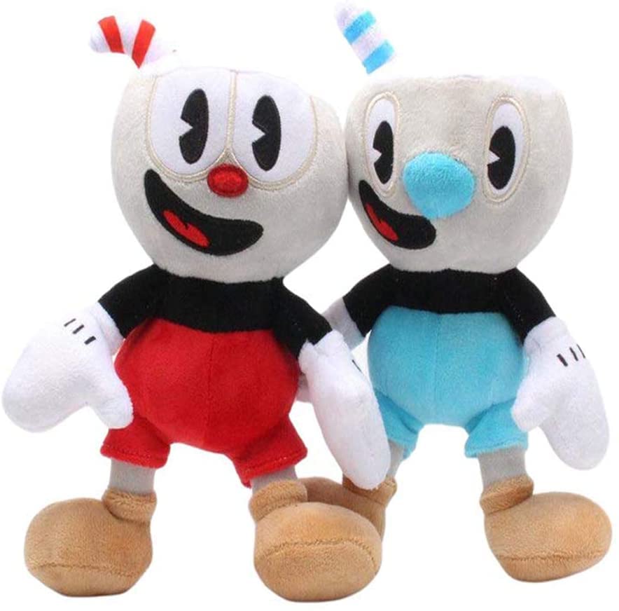 Fowreny 2pcs Game Doll Toys Adventure Soft Stuffed Plush for Kids Birthday Gift