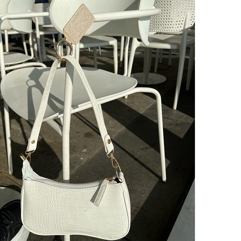 AOOMO Magnetic Handbag Holder Magnet Keychain Magnetic Purse Hanger Table Hook for Bag Womens Stylish Bag Accessory Heavy Duty