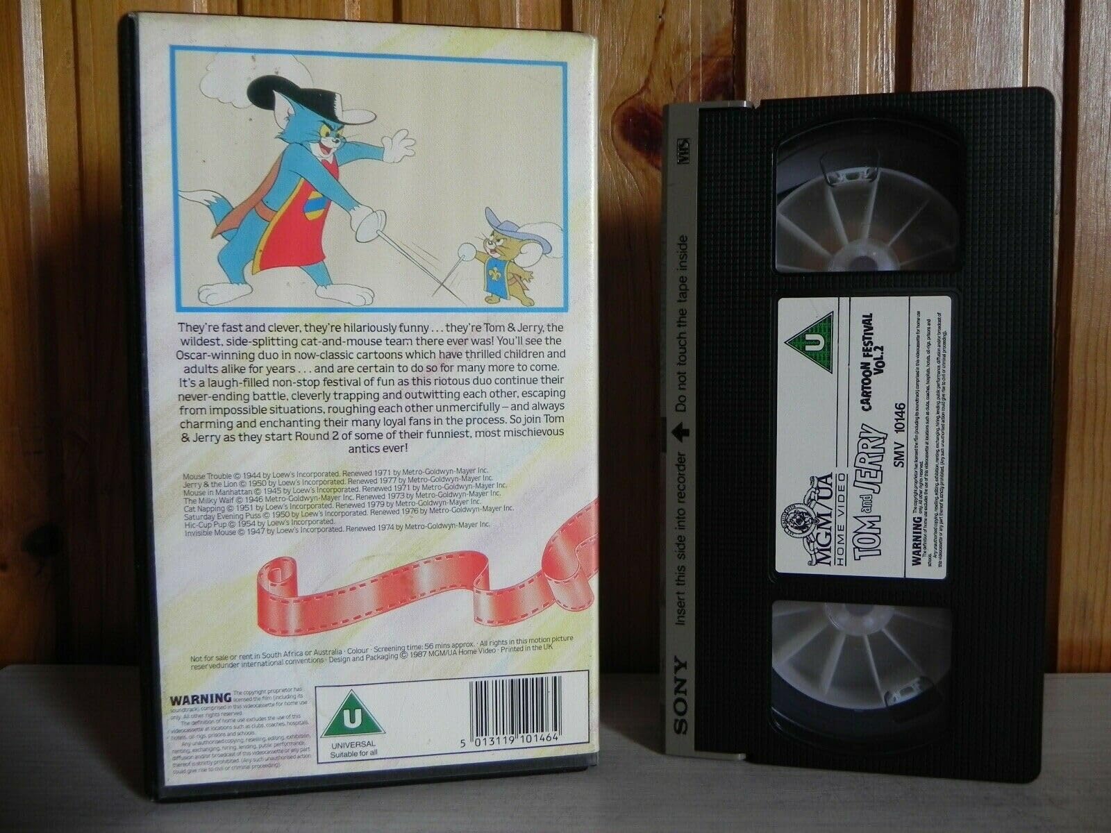 Tom and Jerry Cartoon Festival Vol. 2 [VHS]