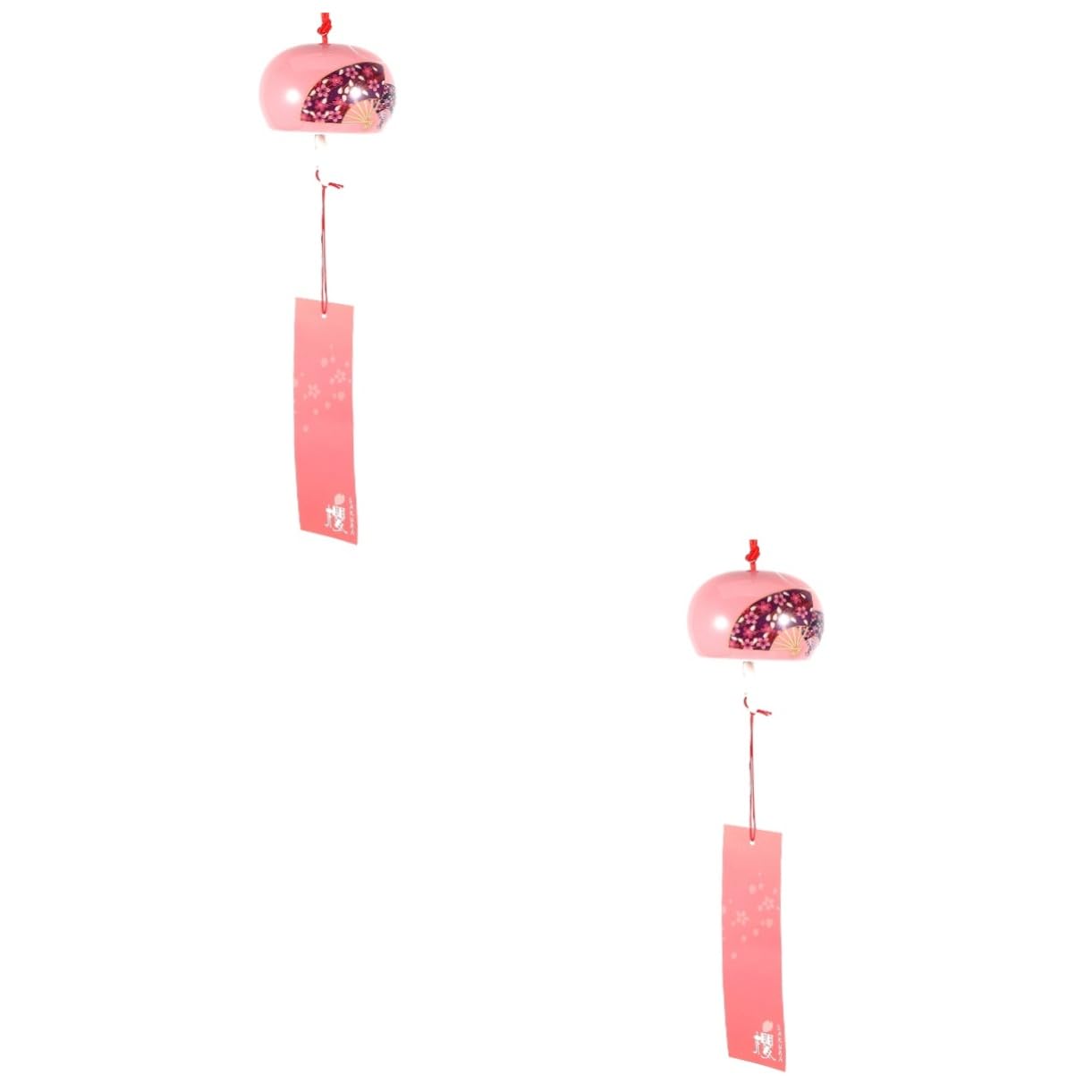 DOITOOL 2pcs Japanese Ceramic Wind Chimes Fengshui Wind Chimes Mount Fuji Wind Chime Japanese Wind Catcher Balcony Pendant Wind Bell Pendant Wind Chime Bell Manual F01 Accessories Ceramics