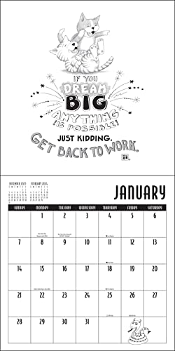 Mary EngelDark 2024 Wall Calendar