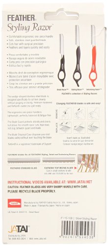 Feather Silver Styling Razor Kit