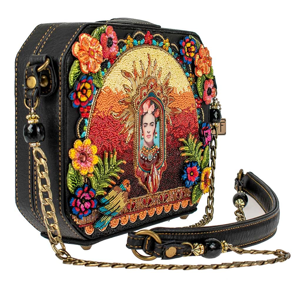 Mary Frances womens Artisan Crossbody Handbag Sling Bag, Multi, Small US