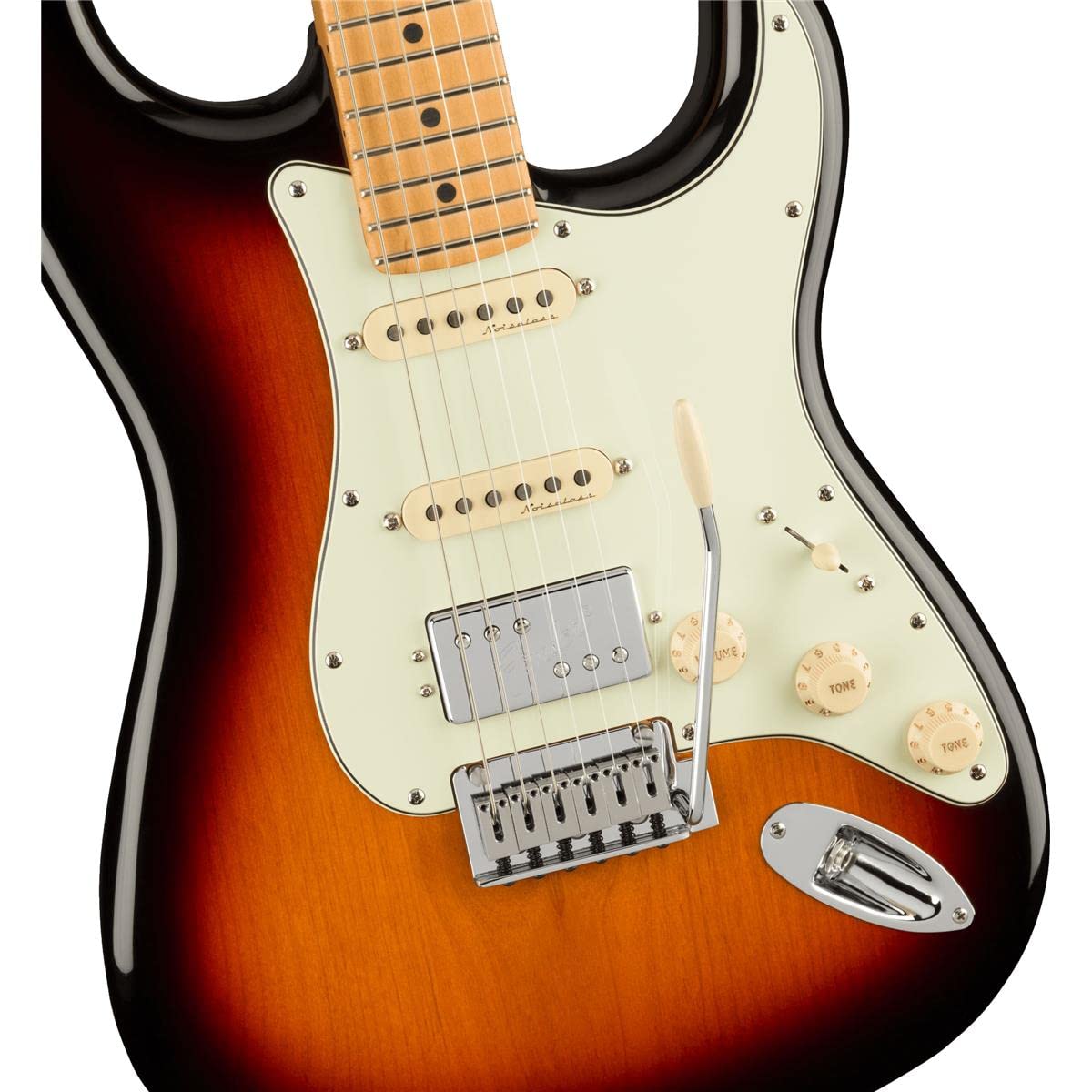 Fender 6 String Solid-Body Electric Guitar, Right, 3-Color Sunburst (0147322300)