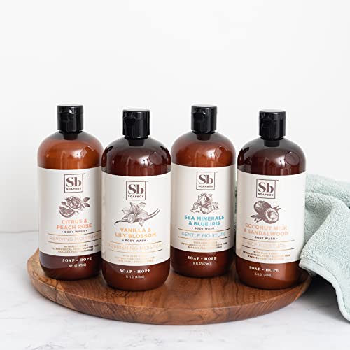 Soapbox Coconut Milk & Sandalwood Body Wash - 16 fl oz