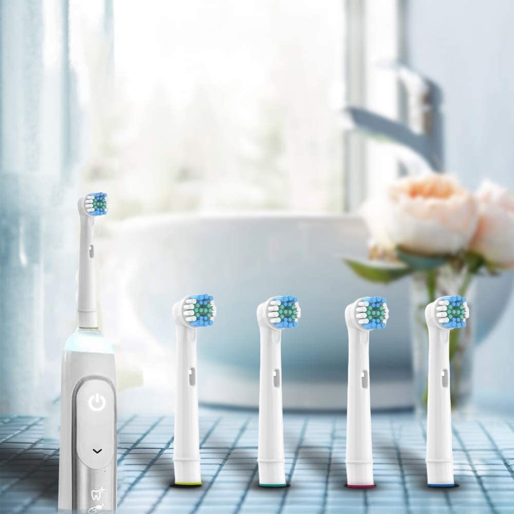 WyFun Replacement Brush Heads for Oral B Electric Toothbrush Precision,Floss, Pro White, Sensitive Gum Care Cross,Sensi,Whitening,16 Count