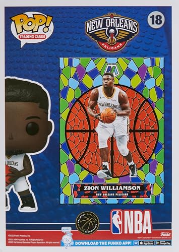 Funko Pop! Trading Cards: NBA - Zion Williamson, New Orleans Pelicans (Mosaic)
