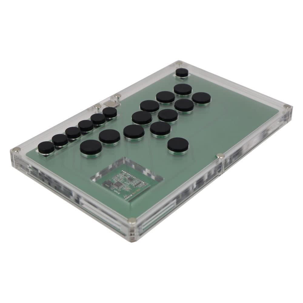 FightBox B1-PS Ultra-Thin All Buttons Leverless-Style Arcade Joystick Fight Stick Game Controller For PS4/PS3/PC Hot-Swap Cherry MX