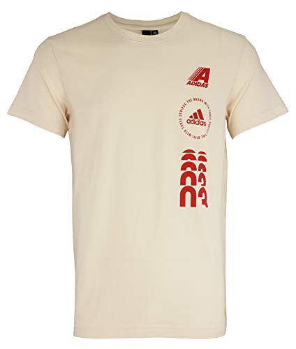 adidas Mens Hyper Stack TEE Linen Size 2XL