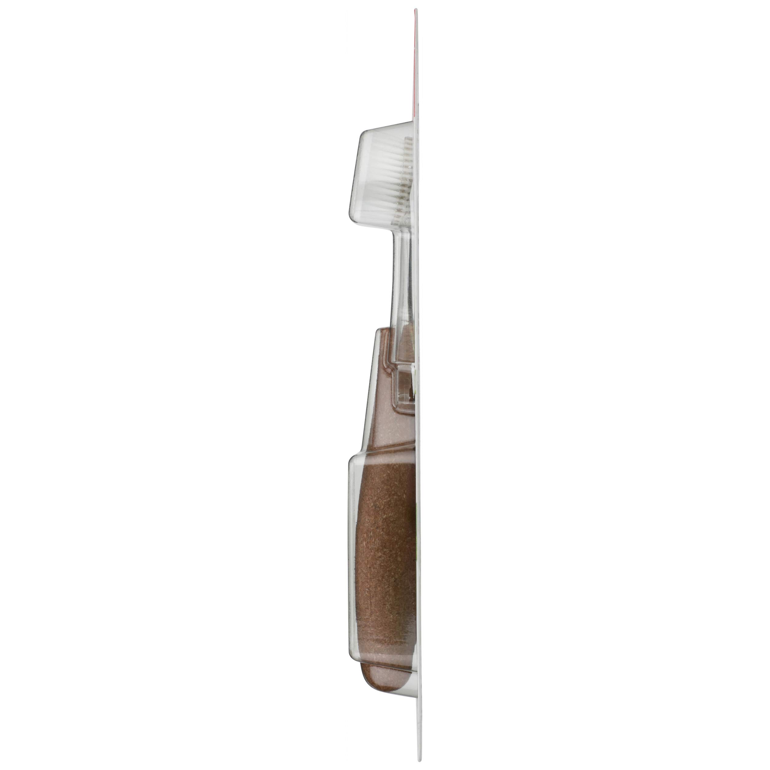 RADIUS - Source Toothbrush, Replacement-Head Technology and a Handle Made from Repurposed Materials, Colors May Vary (Medium, 1 Count)