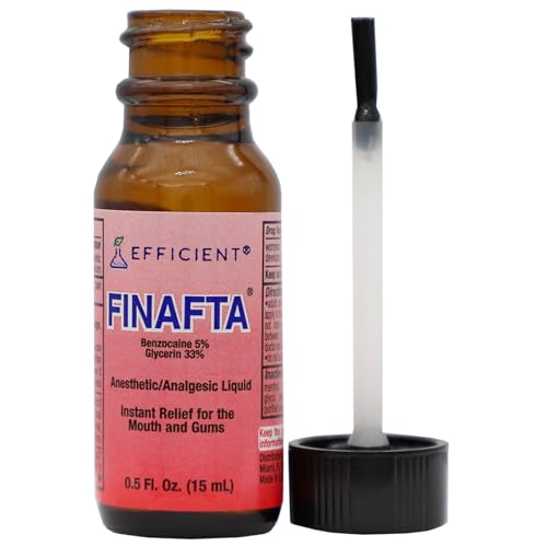Finafta - Oral anesthetic Treatment for Canker sores and Mouth and Gum irritations