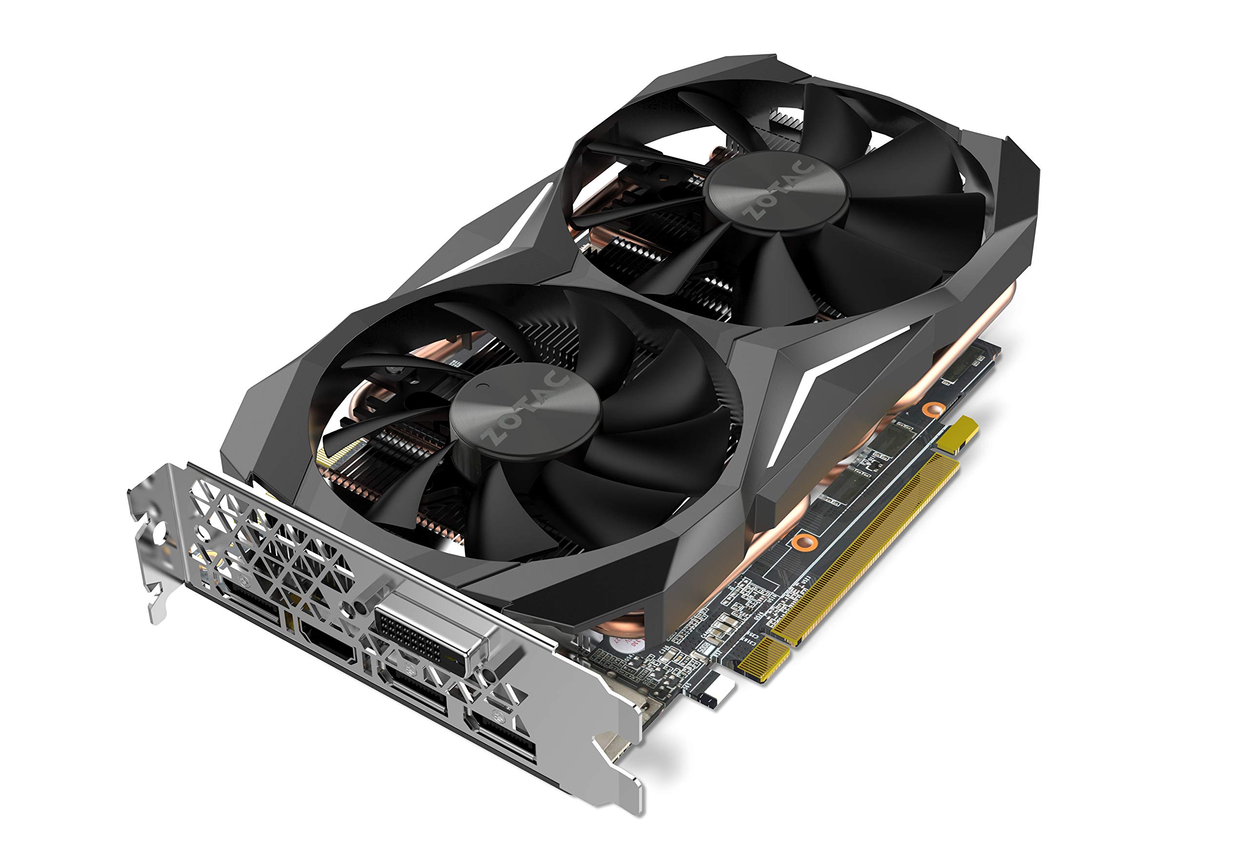 ZOTAC GeForce GTX 1080 Mini 8GB GDDR5X VR Ready Gaming Graphic Card, DisplayPort 1.4, 1x HDMI 2.0, Dual-link DVI (ZT-P10800H-10P)