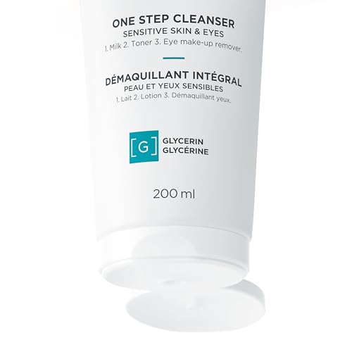 Vichy Pureté Thermale One Step Cleanser | Face Wash + Toner + Makeup Remover | No Rinse Required | Gentle Eye Makeup Remover | Suitable For Sensitive Skin & Contact Lenses | Non-Oily | Alcohol Free
