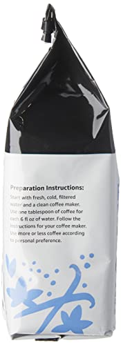 Amazon Brand - Happy Belly French Vanilla Flavored Ground Coffee, Medium Roast, 12 ounce (Pack of 1)