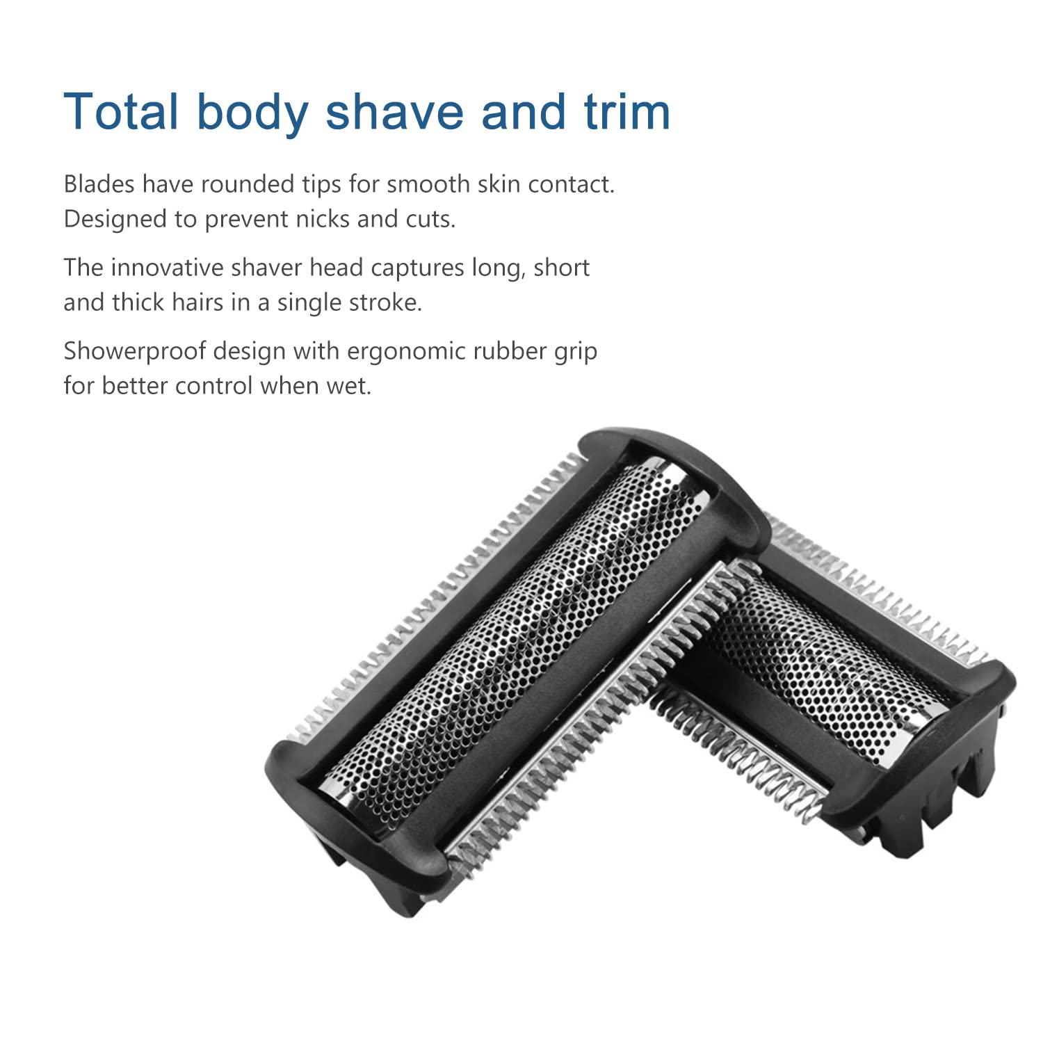 BG2000 Replacement Body Groomer Foil Head for Philips Norelco Bodygroom BG7030, BG7040, BG2029, BG2030, BG2040 (1 Count)