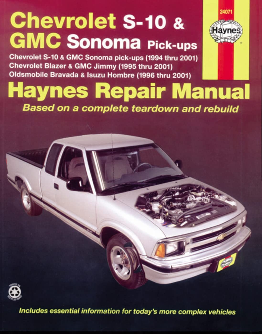 Chevrolet S-10 & GMC Sonoma Pick-ups (Haynes Repair Manual)