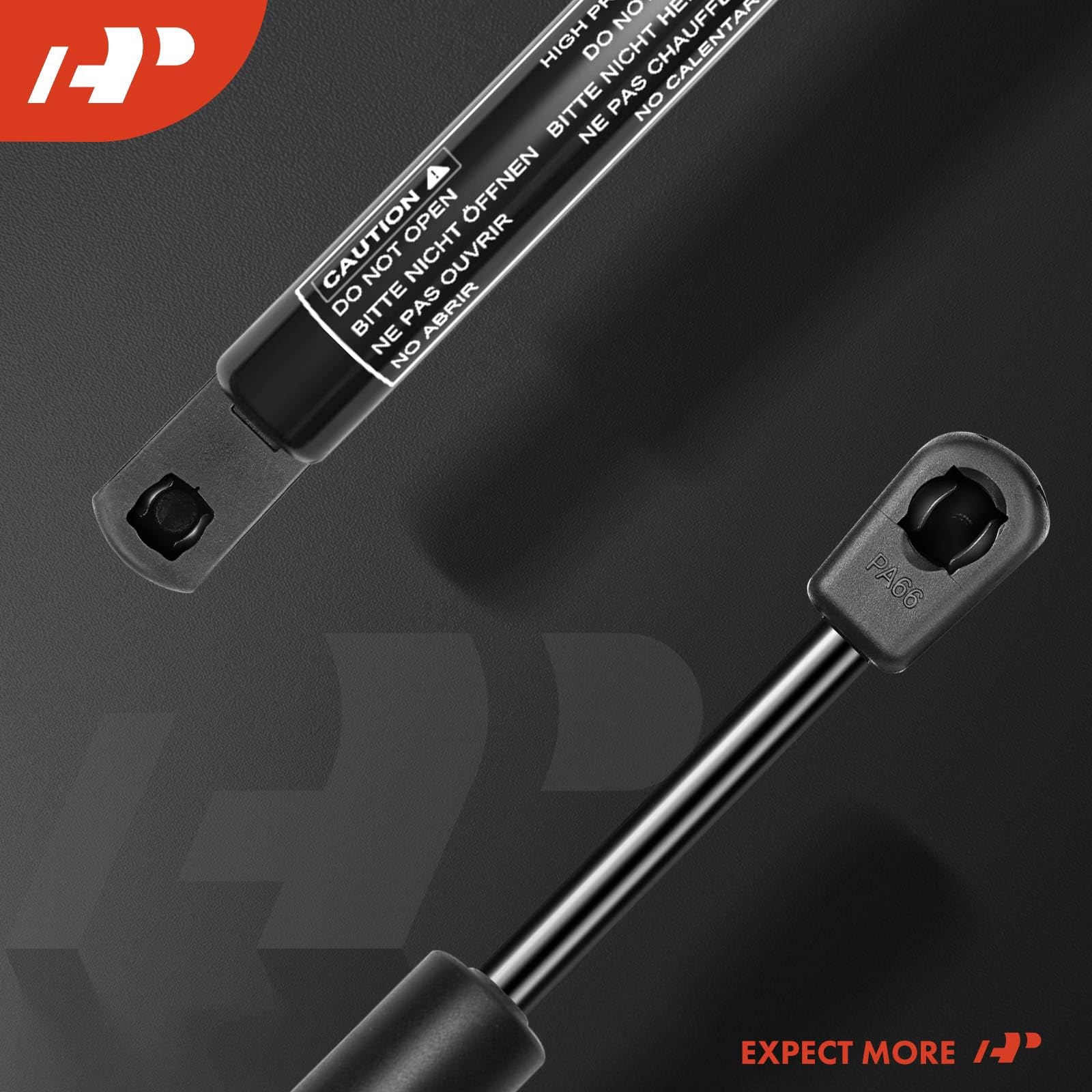 A-Premium Front Hood Lift Supports Shock Struts Compatible with Select Ford and Mercury Models - Explorer 1991-2001, Mountaineer 1997-2001, Sport Utility - Replace# F67Z16C826AA(2PC Set)