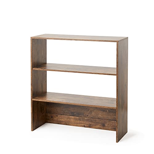 Yak About It® Dorm Station Top Shelf - Dark Wood