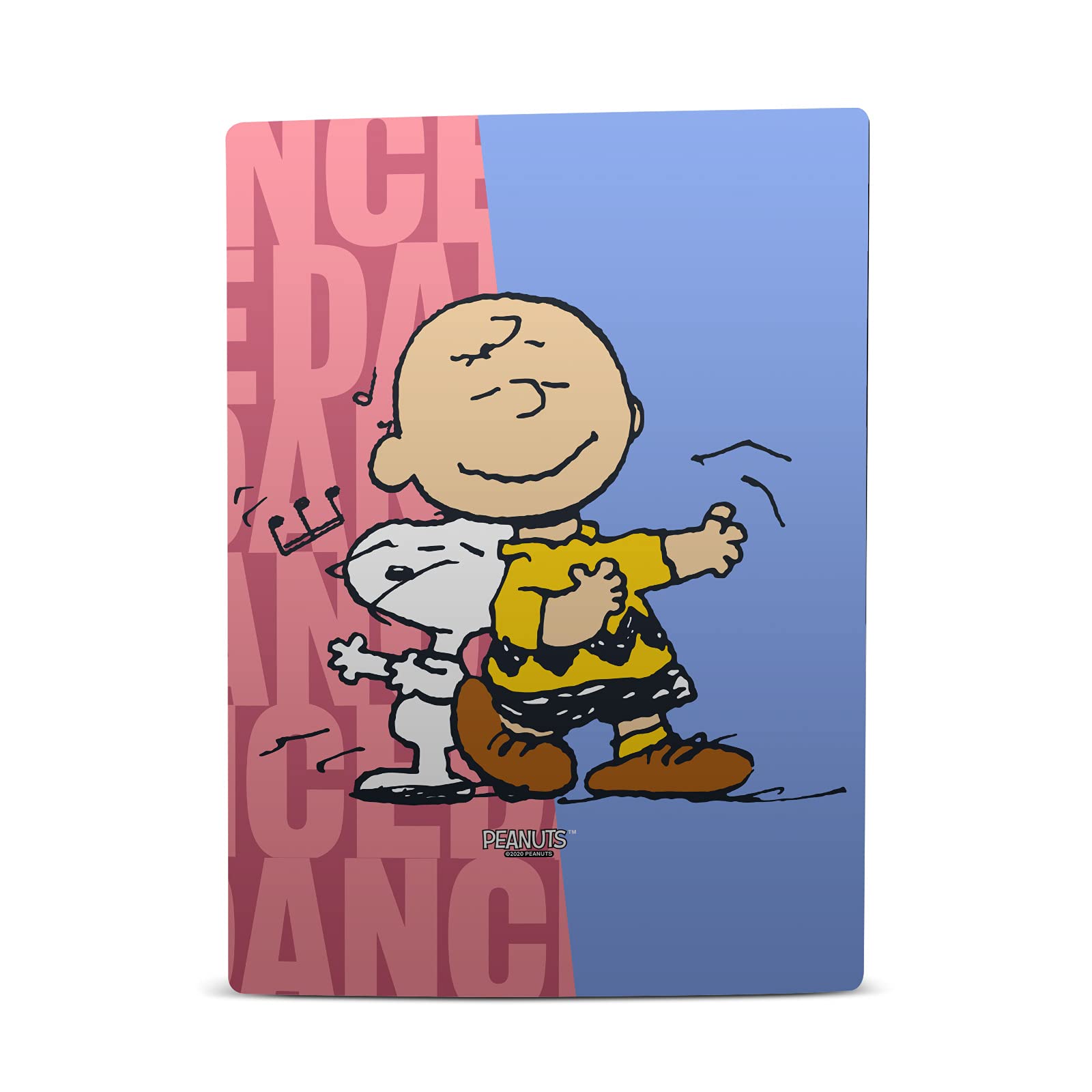 Head Case Designs Officially Licensed Peanuts Snoopy & Charlie Brown Character Graphics Vinyl Faceplate Sticker Gaming Skin Decal Cover Compatible With Sony PlayStation 5 PS5 Digital Edition Console