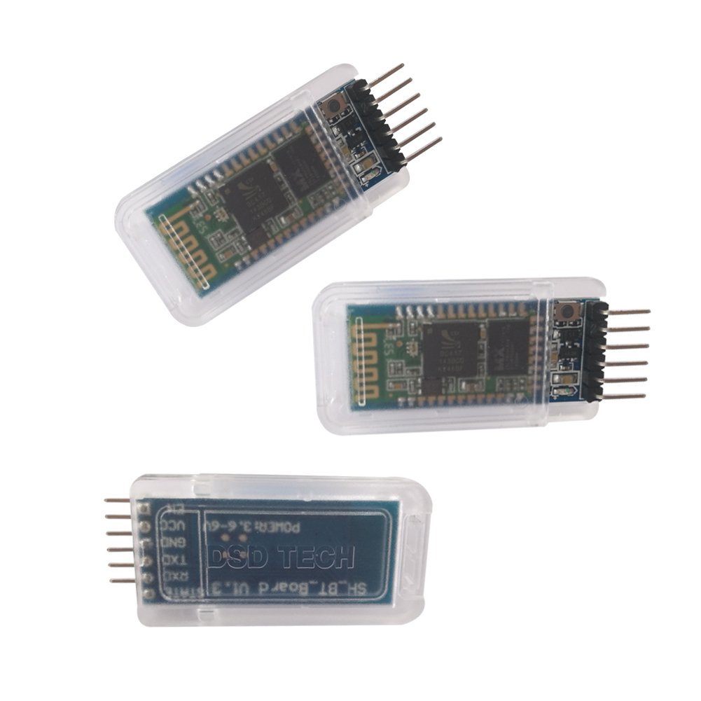 DSD TECH HC-05 Classic Bluetooth 2.0 Serial Wireless Module for UNO R3 Nano (Basic Version)
