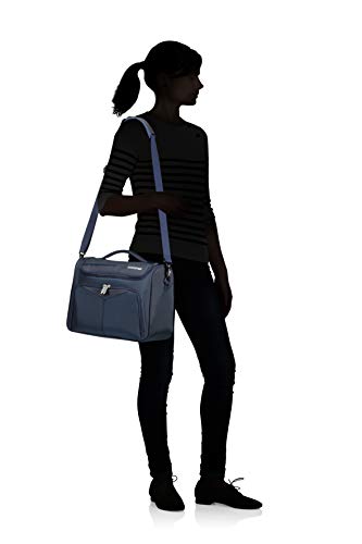AMERICAN TOURISTER Men Beauty Case, Blue (Navy), 32 centimeters