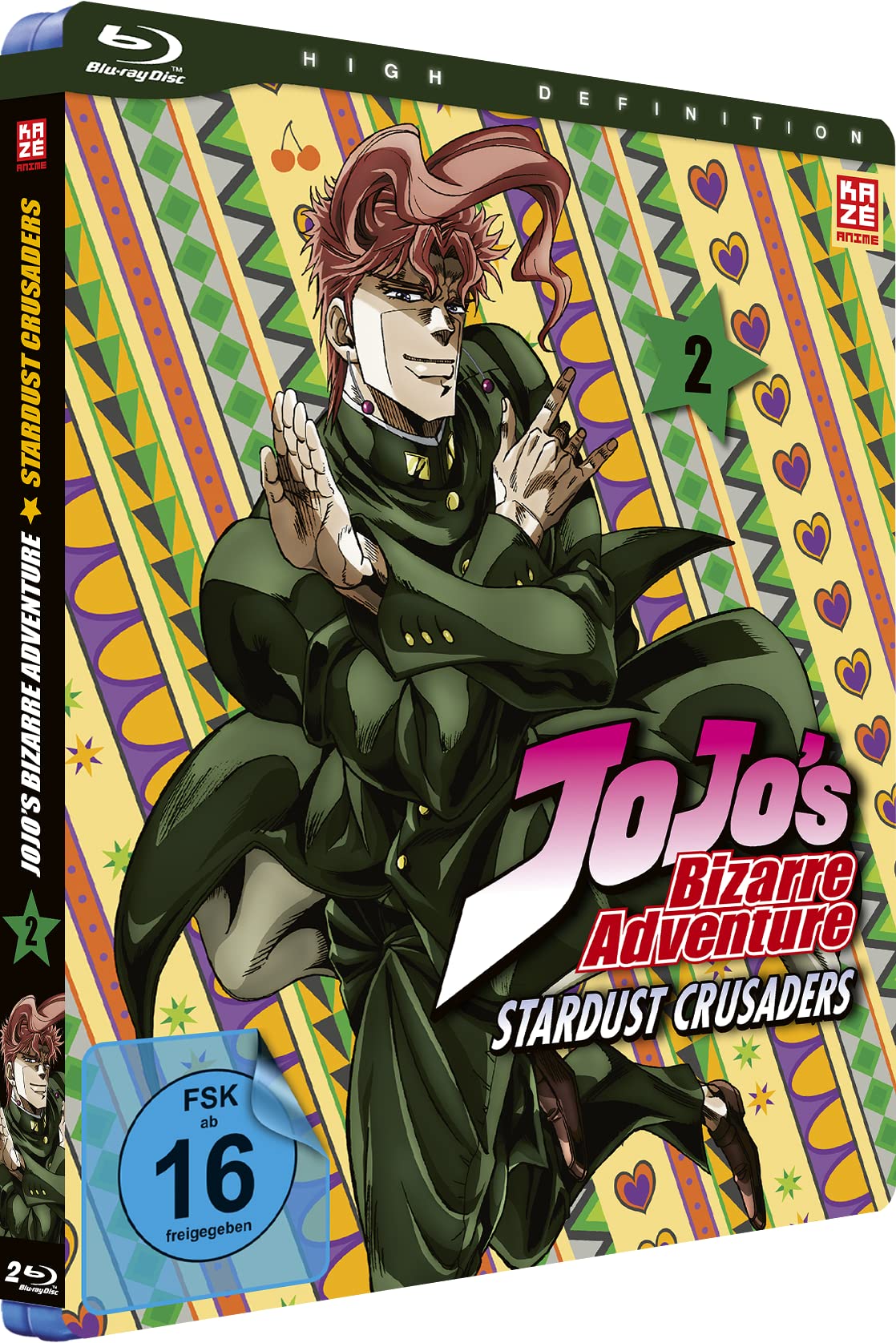 Jojo's Bizarre Adventure - Staffel 2 - Gesamtausgabe - [Blu-ray]