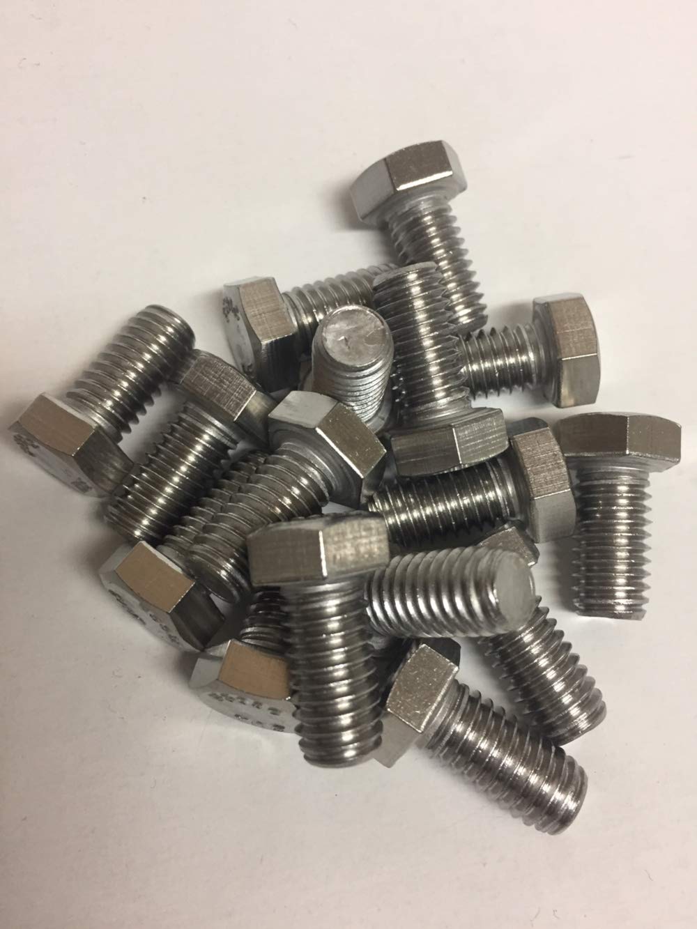Shorpioen 50-Pack 1/4-20 x 1 1/4 Hex Cap Screw 18-8 Stainless Steel BC-1420CH188
