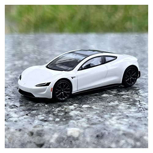 APLIQE Scale Model Vehicles for Metal Ornament Tesla Roadster Concept TM 1:64 Game Simulation Alloy Car Model Sophisticated Gift Choice (Color : 5)