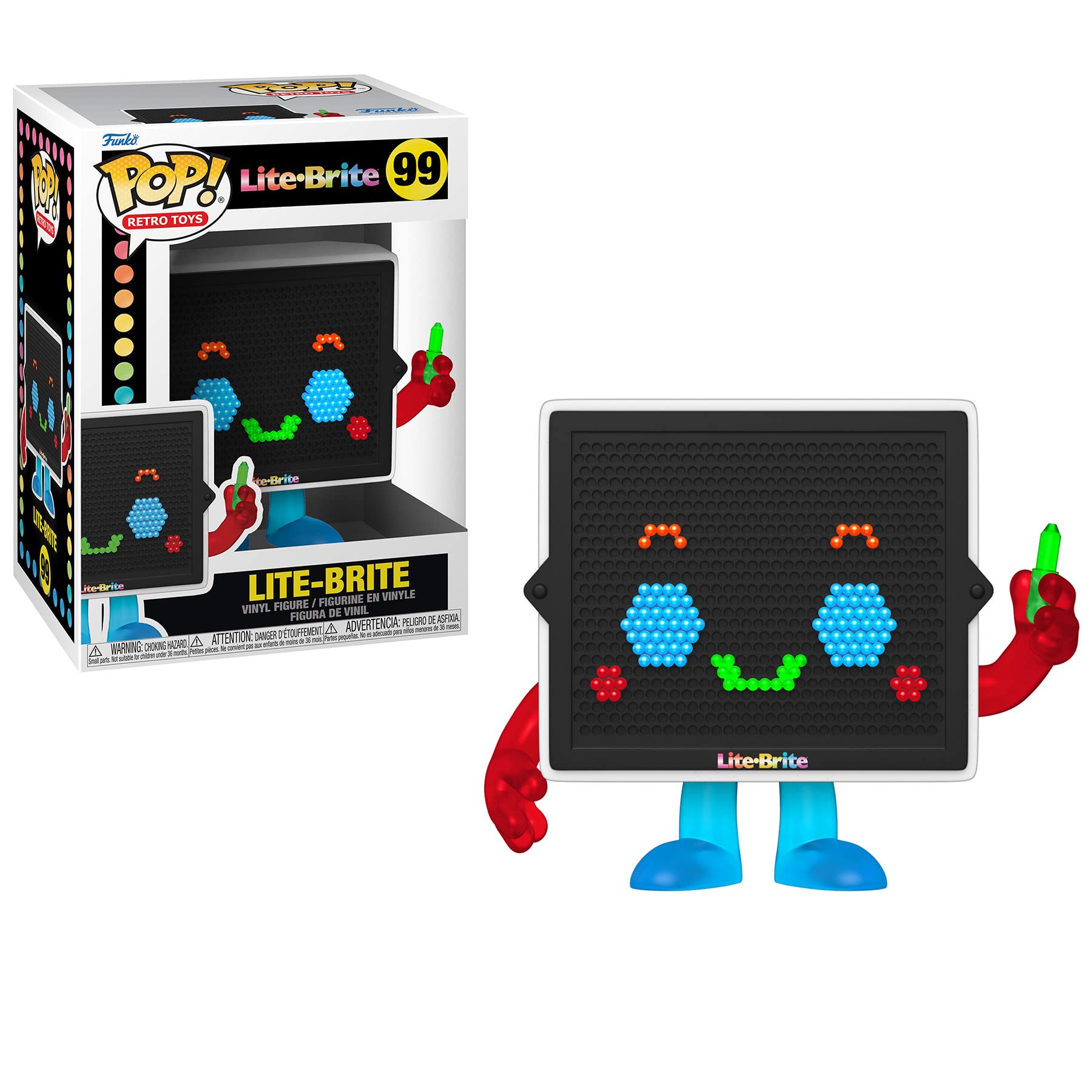 Funko POP! Games Bundle Collectors Set - Barrel of Monkey's, Play-Doh, Lite-Brite, Polly Pocket, and Trouble
