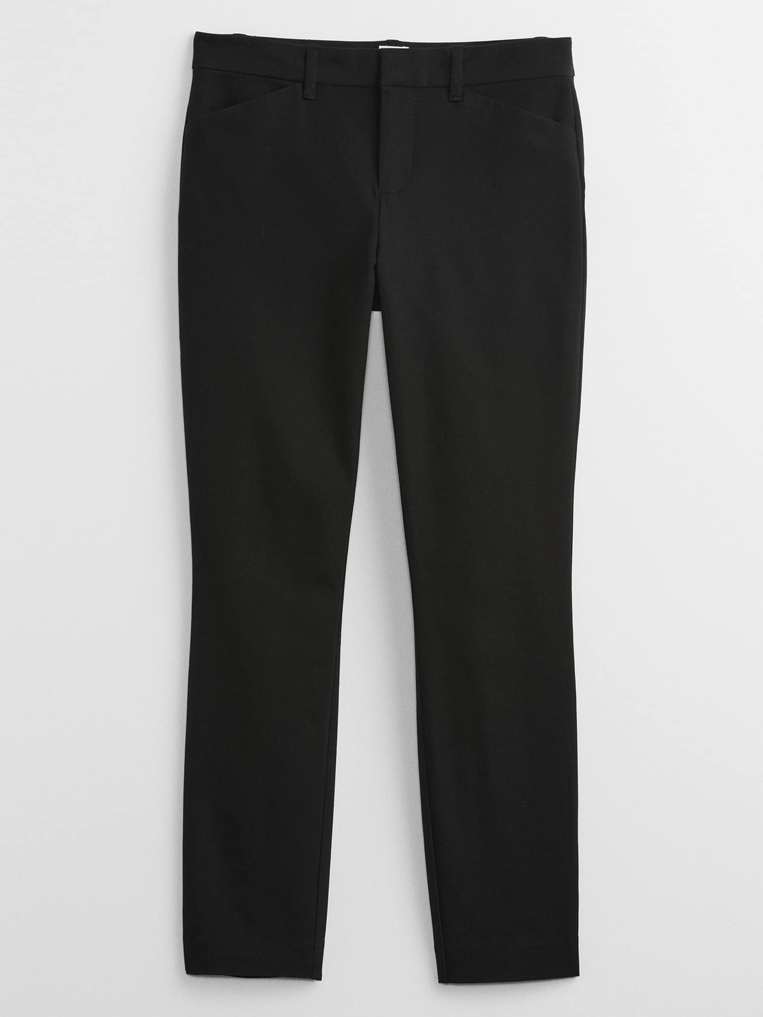 GAP Womens Skinny Ankle in Bi-Stretch Pants, True Black V2, 12 US