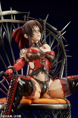 MediCos Black Lagoon: Revy (20th Anniversary Ver.) 1:7 Scale PVC Figure,Multicolor