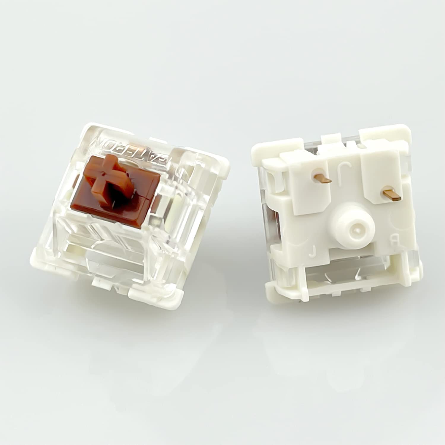 Gateron G Brown Pro Switches Pre-lubed 3pin RGB SMD Tactile for Gaming Mechanical Keyboard(108 Pcs, Brown)