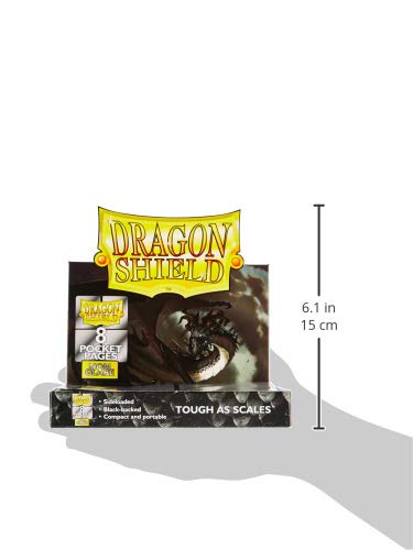 Dragon Shield Standard Size Cards – 8 Pocket Page Non-Glare Sheet – 50 Pages - MTG Card Sleeves are Smooth & Tough - Compatible with Pokemon, Yugioh, & Magic The Gathering Card Sleeves