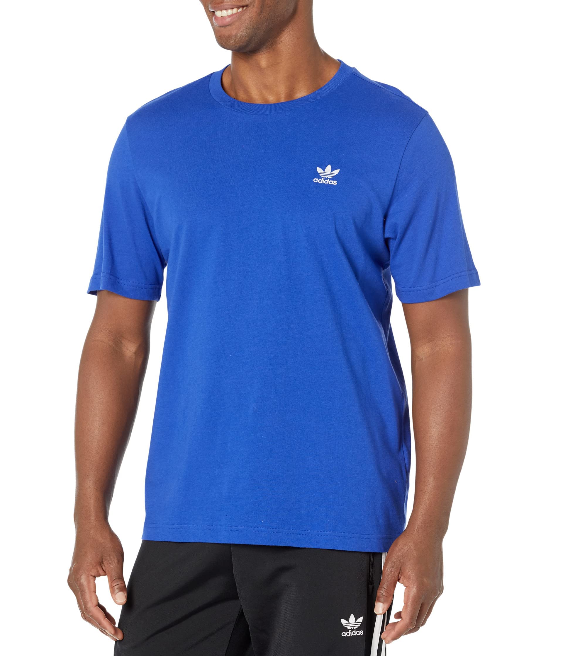 adidas Originals Trefoil Essential Tee Semi Lucid Blue LG