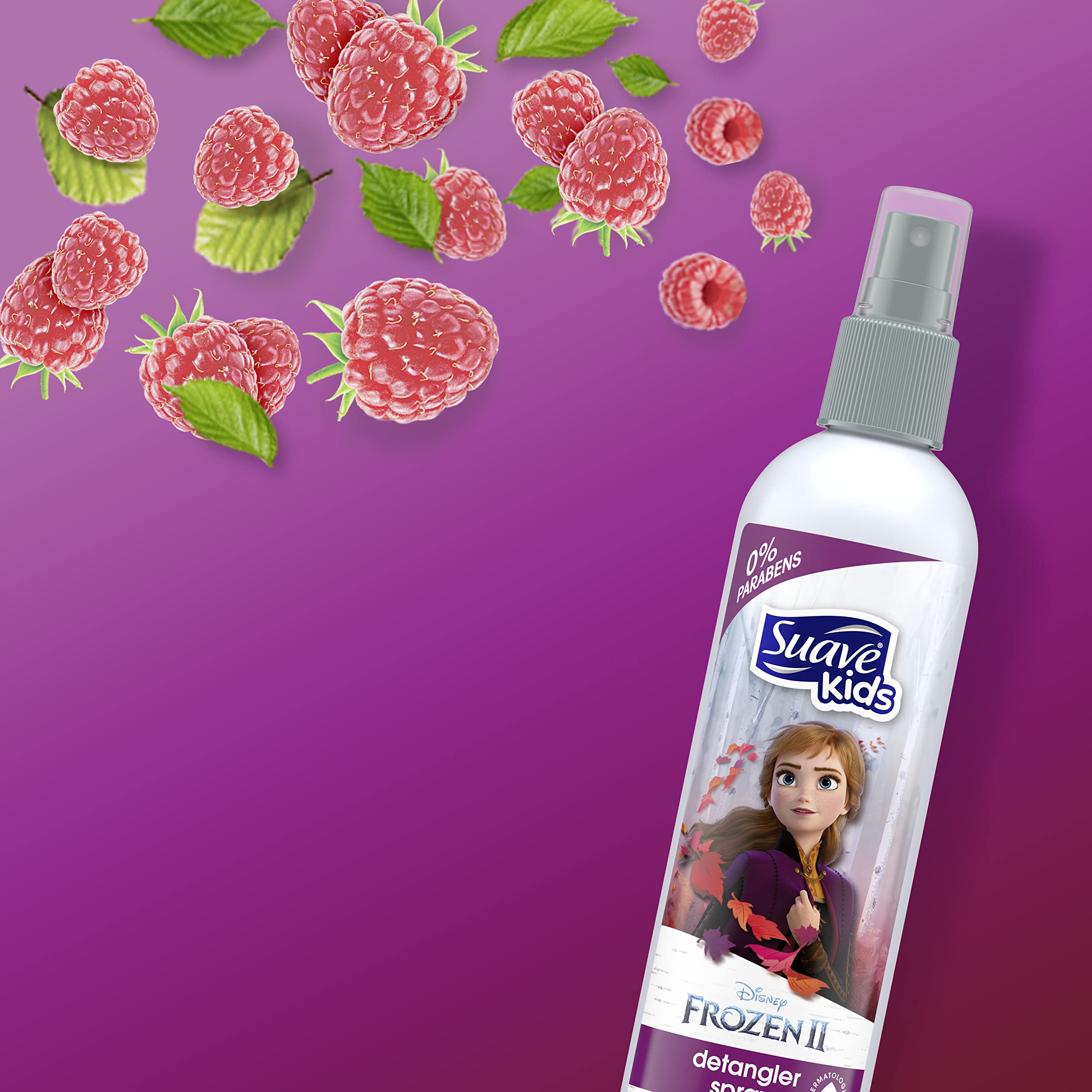 Suave Kids Disney FrozenDetangler Spray Anna Sparkle Berry 10 oz