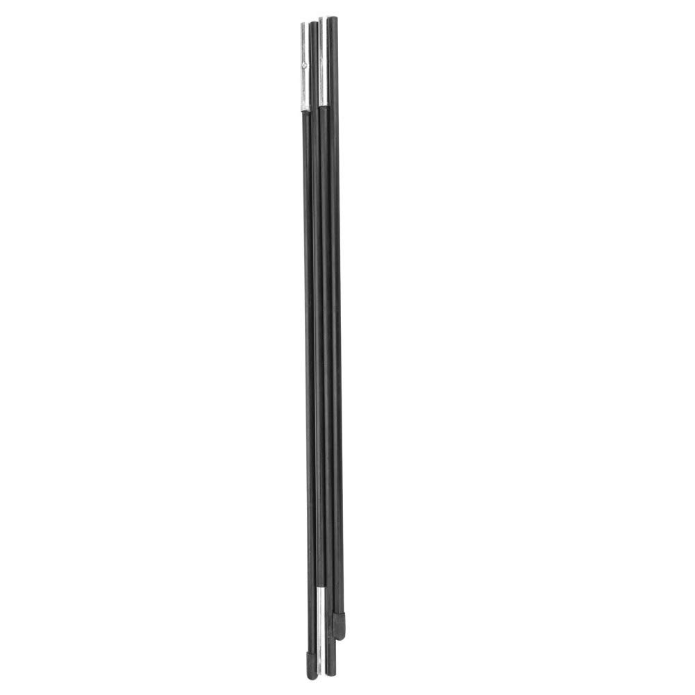 Aluminum Tent Poles for Tarp, Four Sections in One, Total Length 1.8m Adjustable Tarp Poles for Camping Backpacking