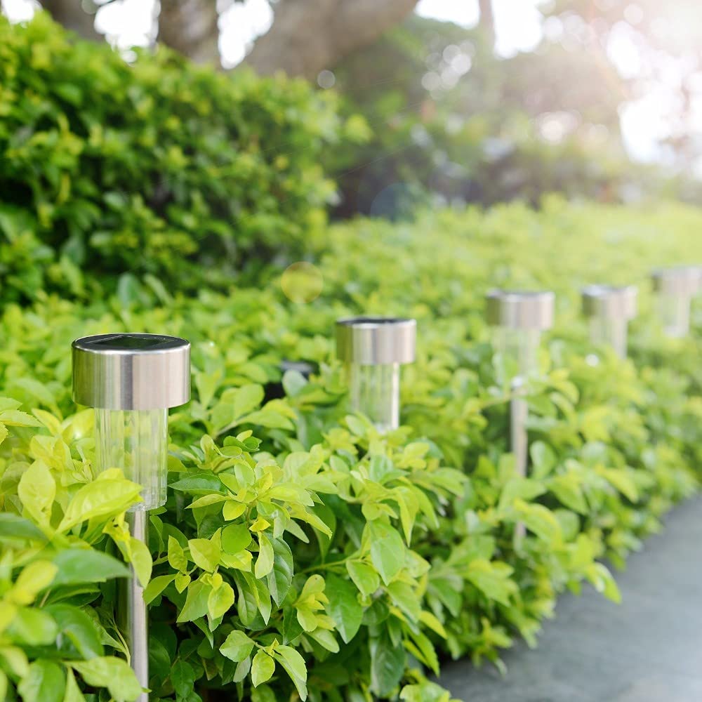 ZHUANYIYI 10pcs, Outdoor Solar Lights, Garden Lawn Landscape Lights, Home Garden Pavement Lights, Waterproof Lights
