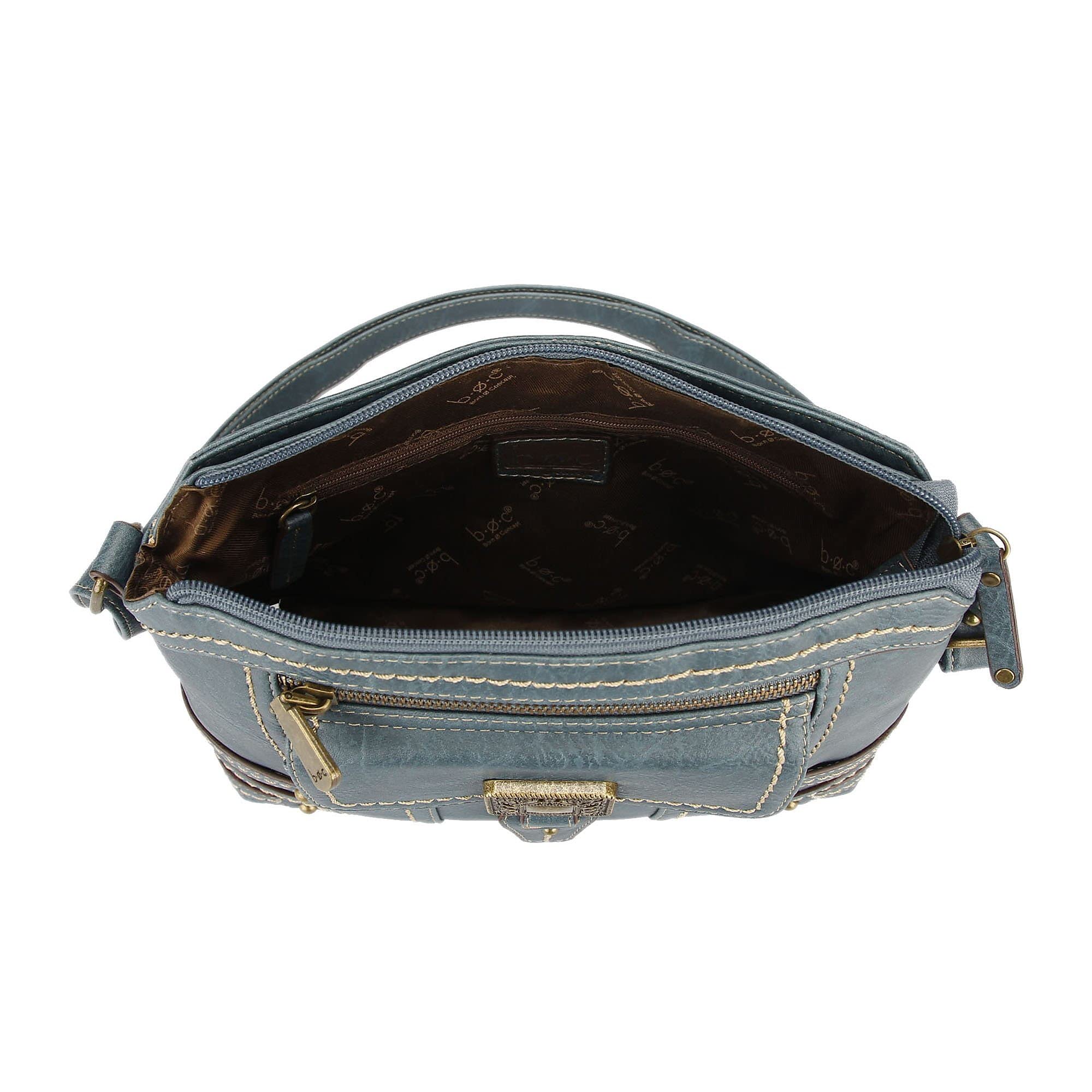 b.o.c. BOC Copper Creek East West Crossbody Bag Mineral Blue