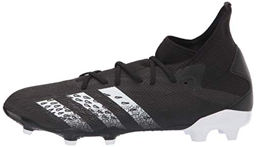 adidas Predator Freak .3 Firm Ground Soccer Shoe (mens) Black/White/Black 8