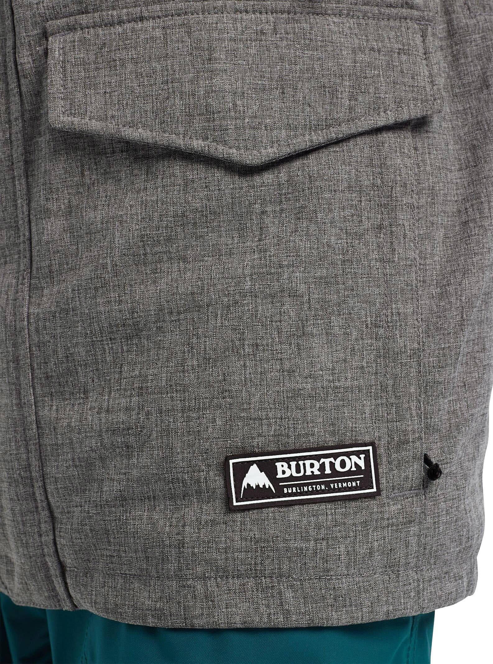 Burton Mens Covert Jacket, Bog Heather New, Medium
